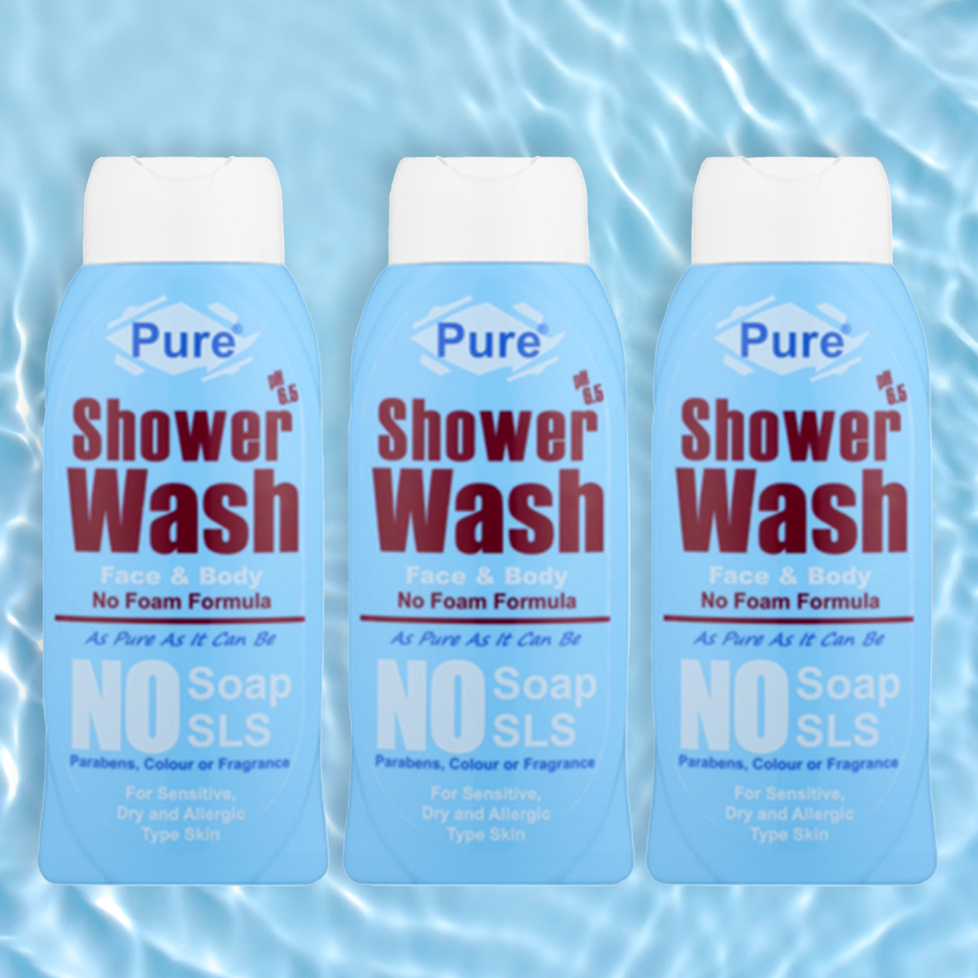 28% off on Pure 3x 400ml Shower Wash | OneDayOnly