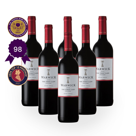 18% off on 6x The First Lady Pinotage 2020 | OneDayOnly