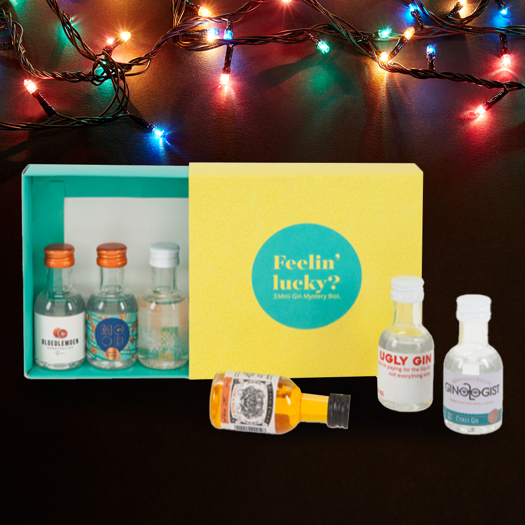 21% off on 3x 40ml Mini Gin Mystery Box | OneDayOnly