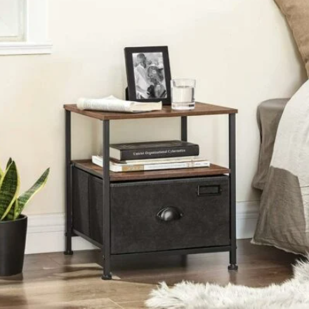 48% off on Bragg Side Table with Drawer | OneDayOnly