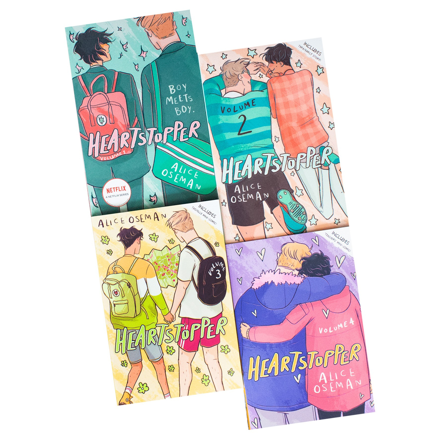 27% off on Heartstopper Graphic Novel Series (4 Books) | OneDayOnly