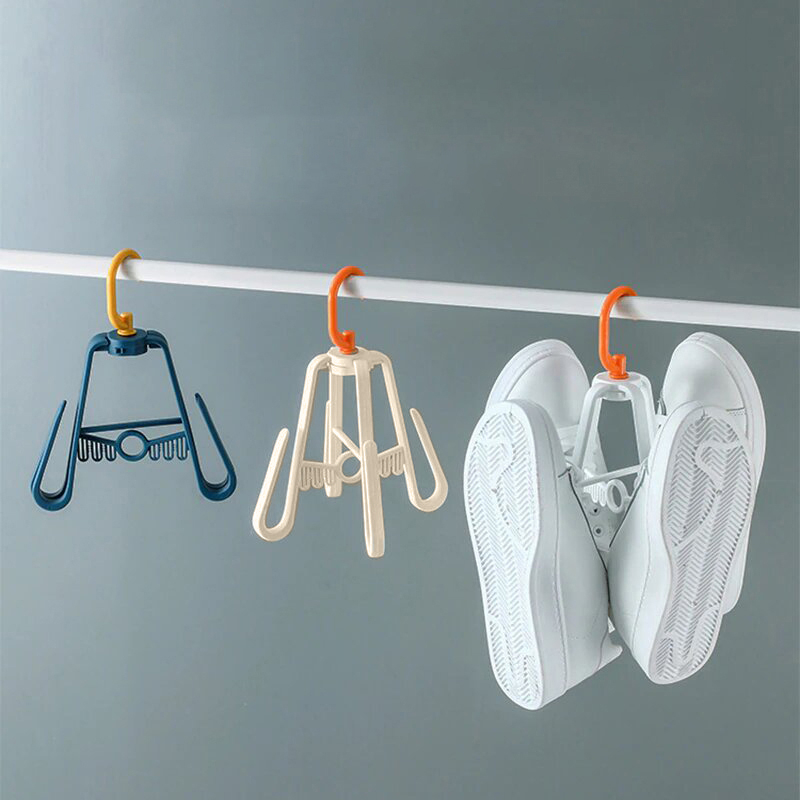 48% off on 2x Multi-Functional Shoe Drying Hook Hangers | OneDayOnly