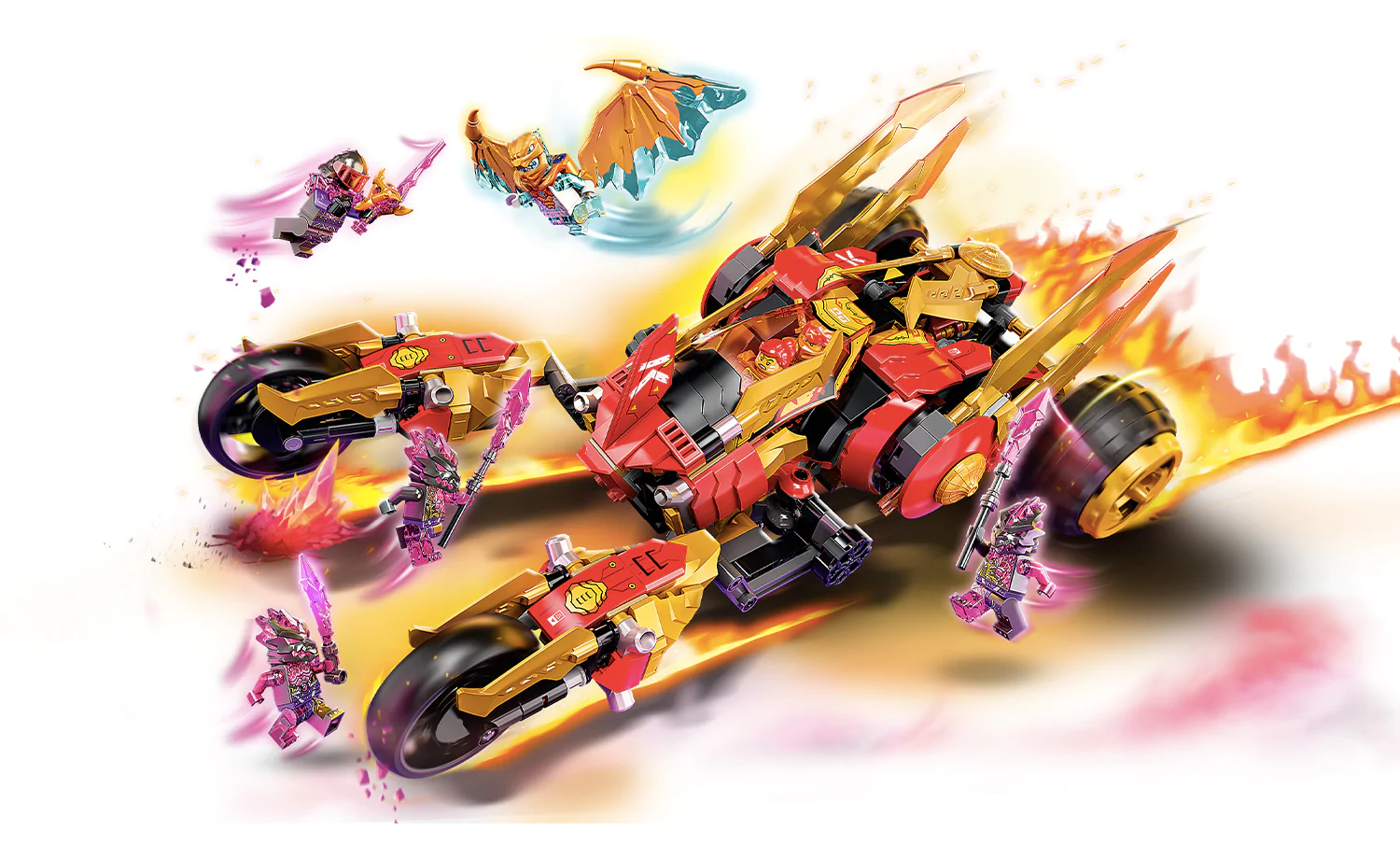 20% off on LEGO Kai’s Golden Dragon Raider | OneDayOnly