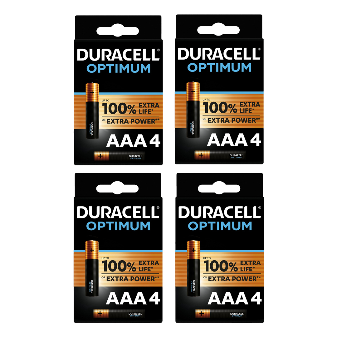 23% off on Duracell 4x 4 Optimum Batteries | OneDayOnly
