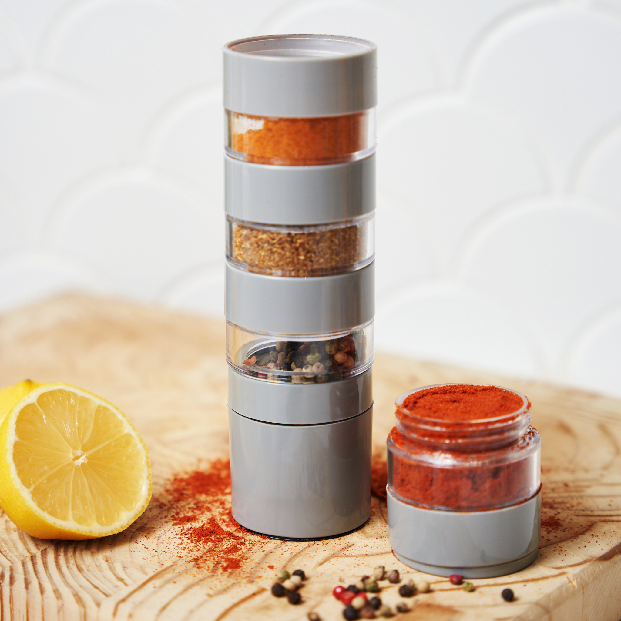 47% off on KitchenTools 4-Piece Spice Mill | OneDayOnly