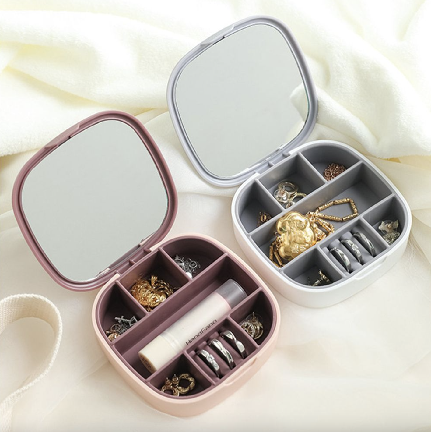 34% off on Jewellery Storage Box with Mirror | OneDayOnly