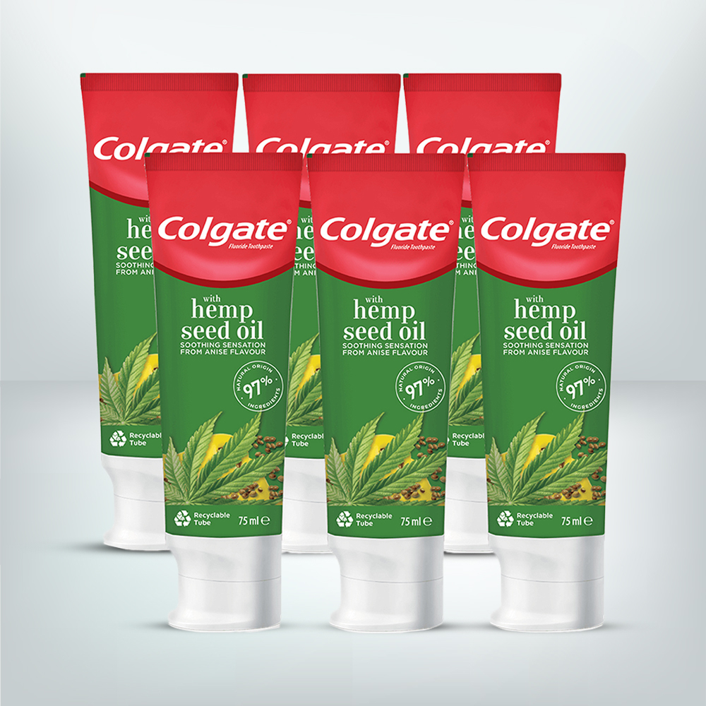 33% off on Colgate 6x 75ml Naturals Toothpastes | OneDayOnly