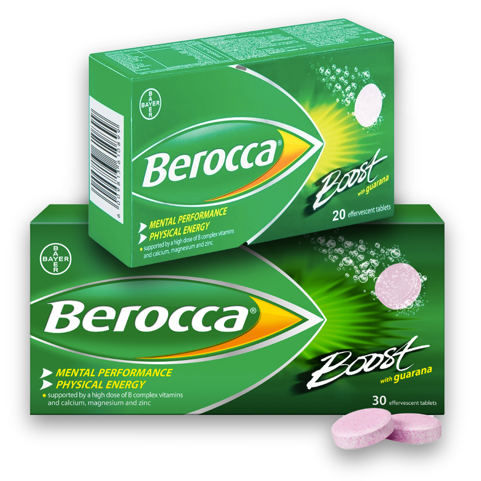 Berocca 2-Piece Boost Effervescent Tablets | OneDayOnly