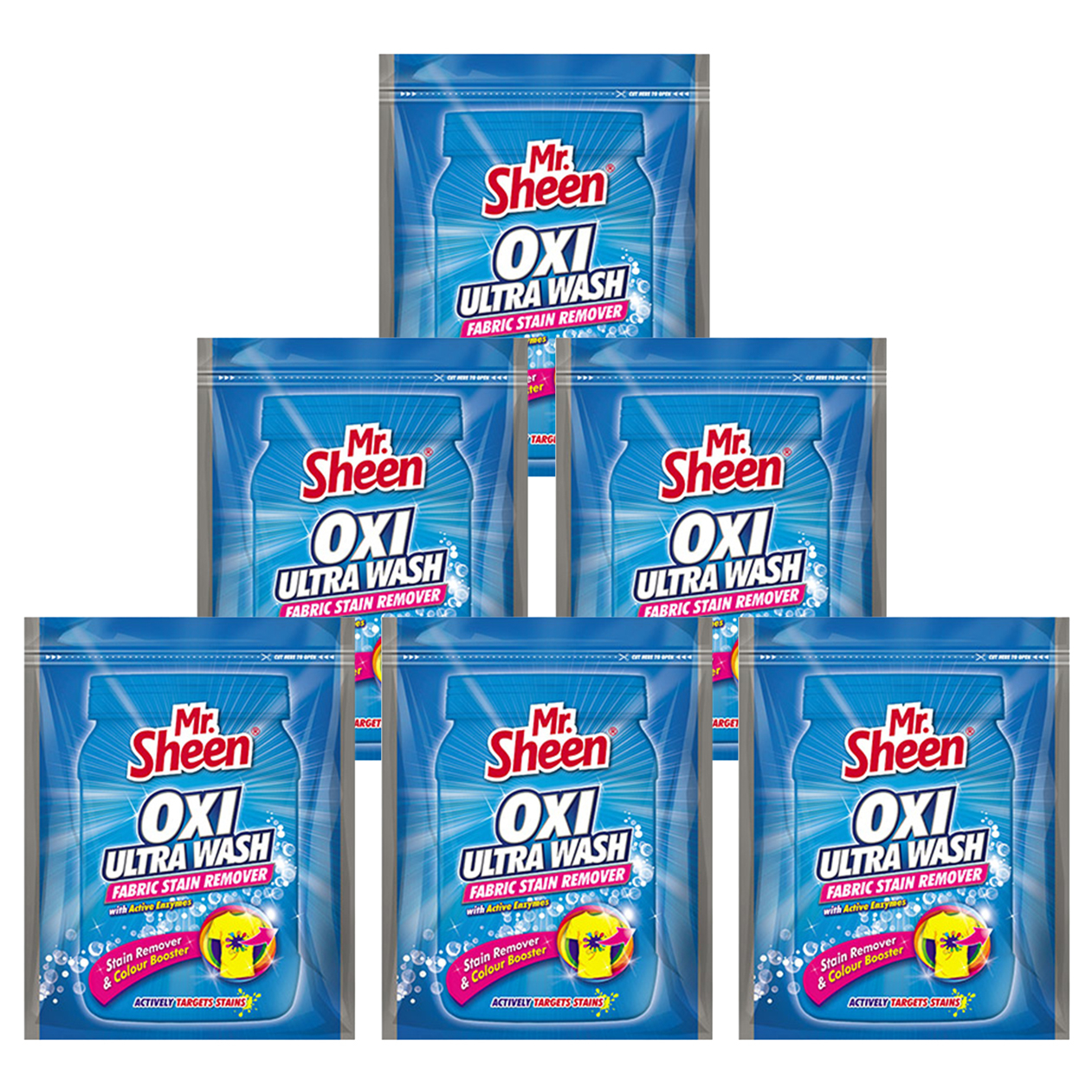 Mr Sheen 6x Oxi Ultra Washes | OneDayOnly