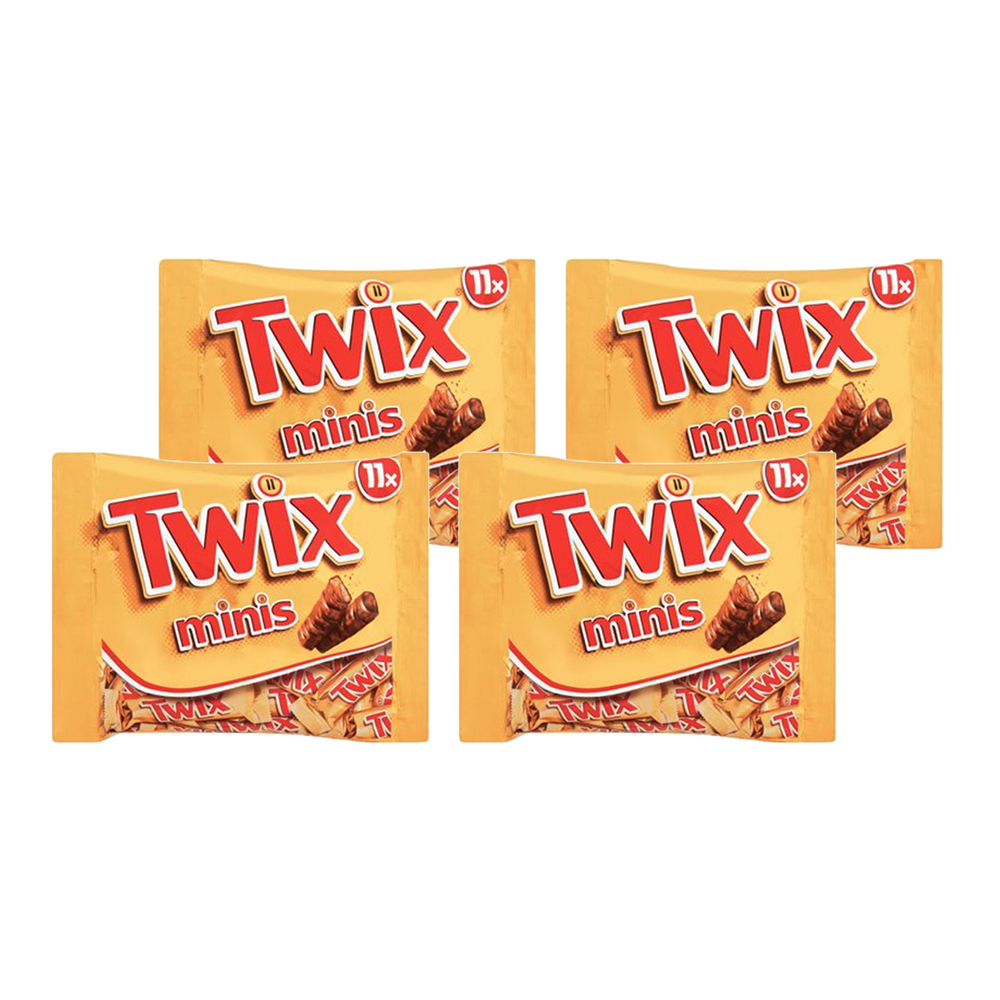 13% off on 4x 250g Mini Twix Chocolate Bags | OneDayOnly