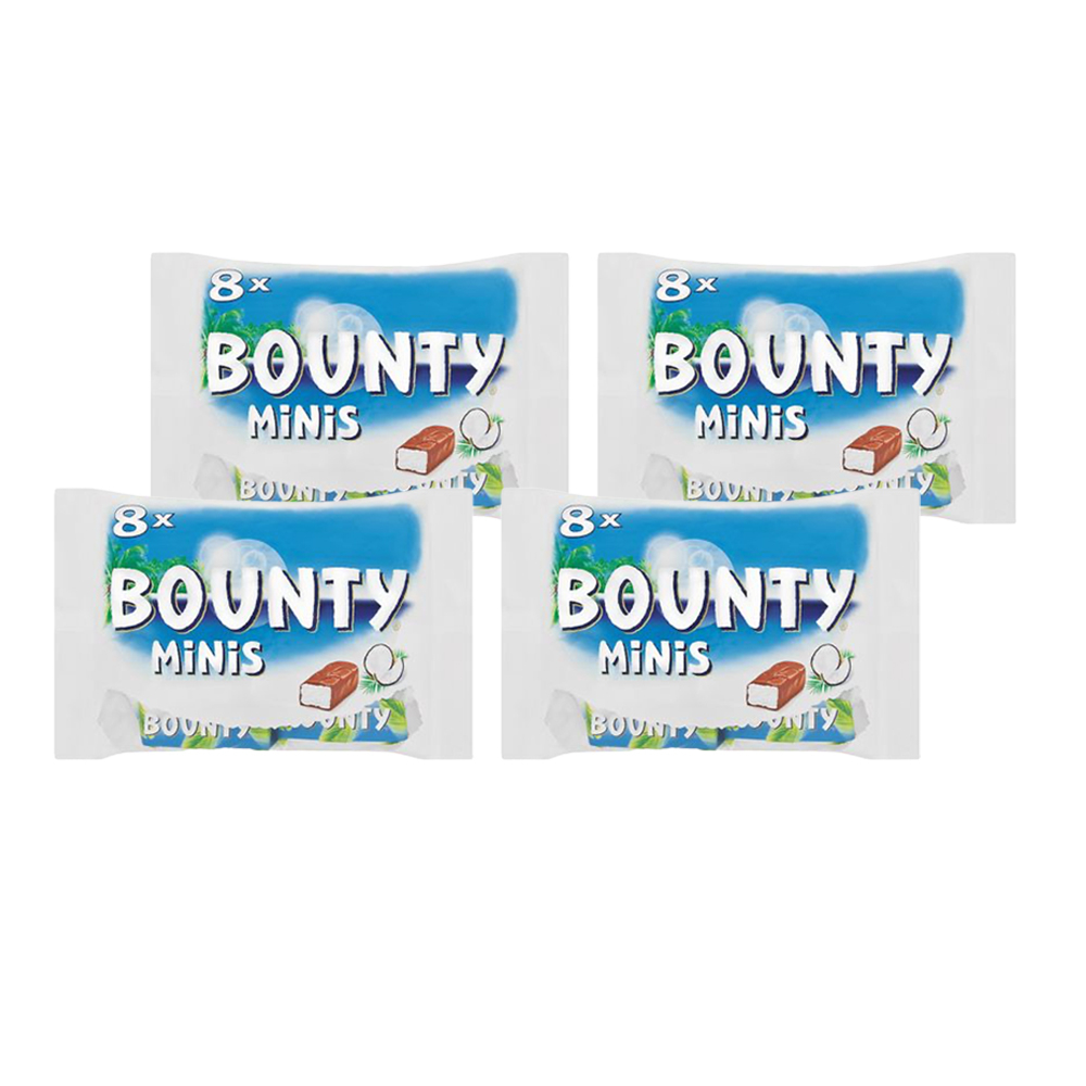 17% off on 4x 250g Mini Bounty Chocolate Bags | OneDayOnly