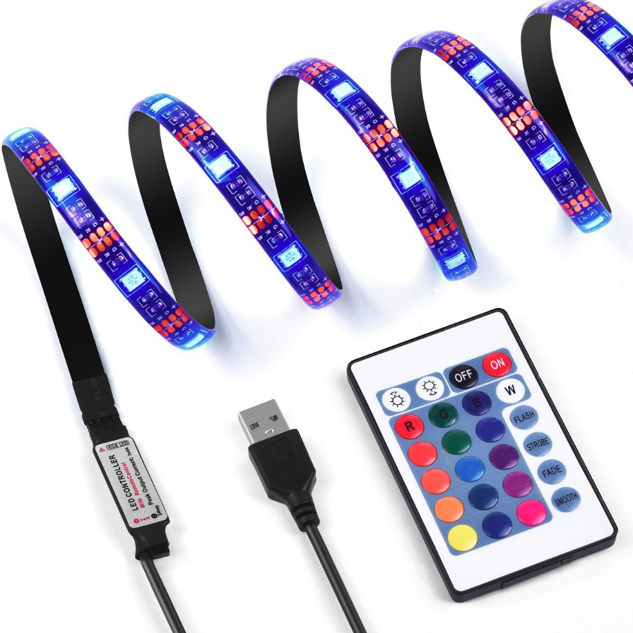 38% off on Lumina 8x LED 16 Colour Strip Lights | OneDayOnly