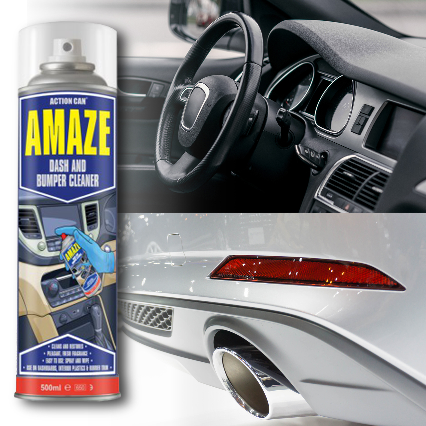 32% off on 500ml Amaze Dash & Bumper Cleaner | OneDayOnly