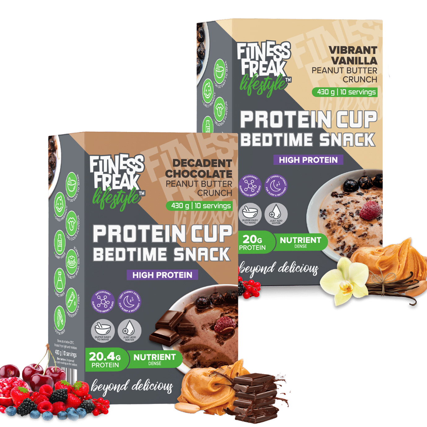34% off on 2x Protein Cup Bedtime Snack | OneDayOnly