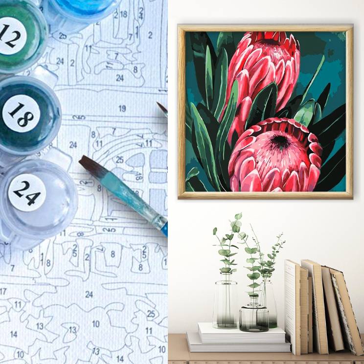 46% off on ArtDIY Framed Paint by Numbers | OneDayOnly