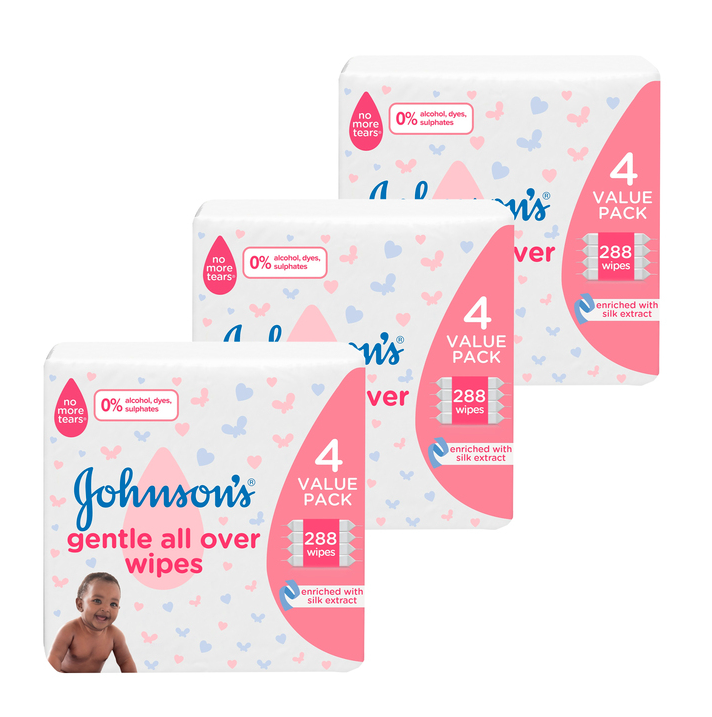 20% off on Johnson's Baby 3x Baby Wipes | OneDayOnly