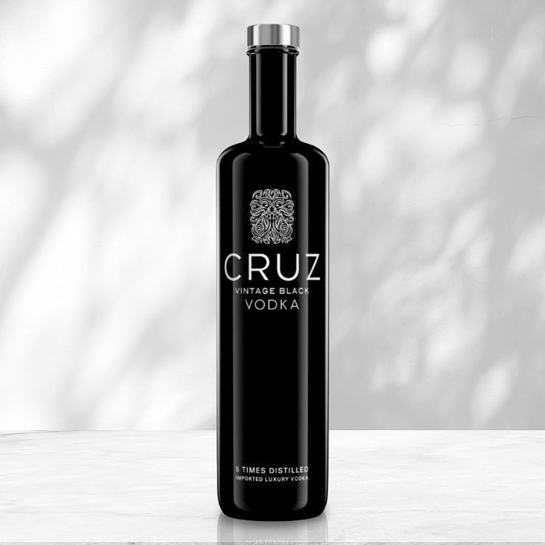 15% off on Cruz 750ml Vintage Black Vodka | OneDayOnly
