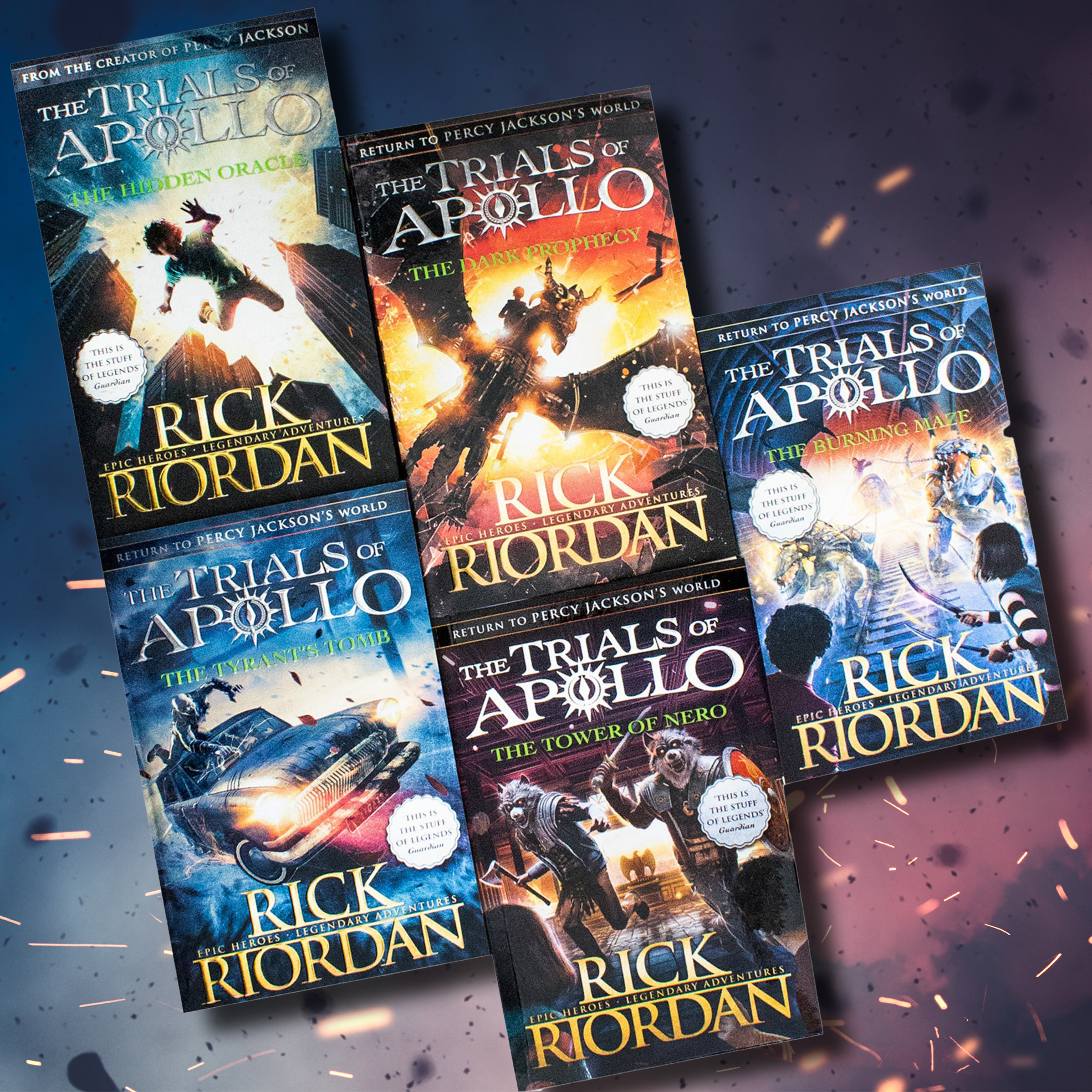 46% off on The Trials of Apollo Collection | OneDayOnly