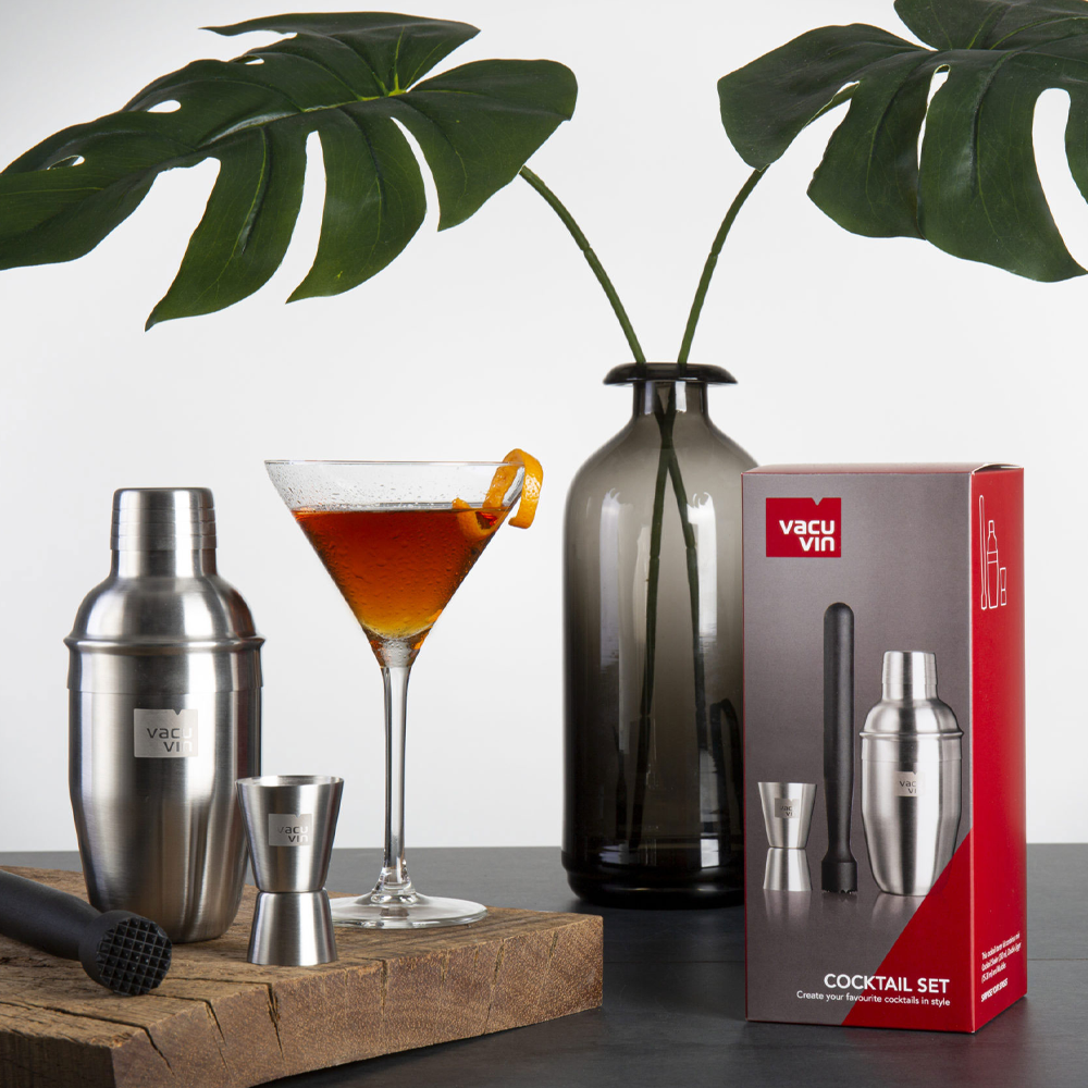 32% off on Vacu Vin 3-Piece Basic Cocktail Set | OneDayOnly