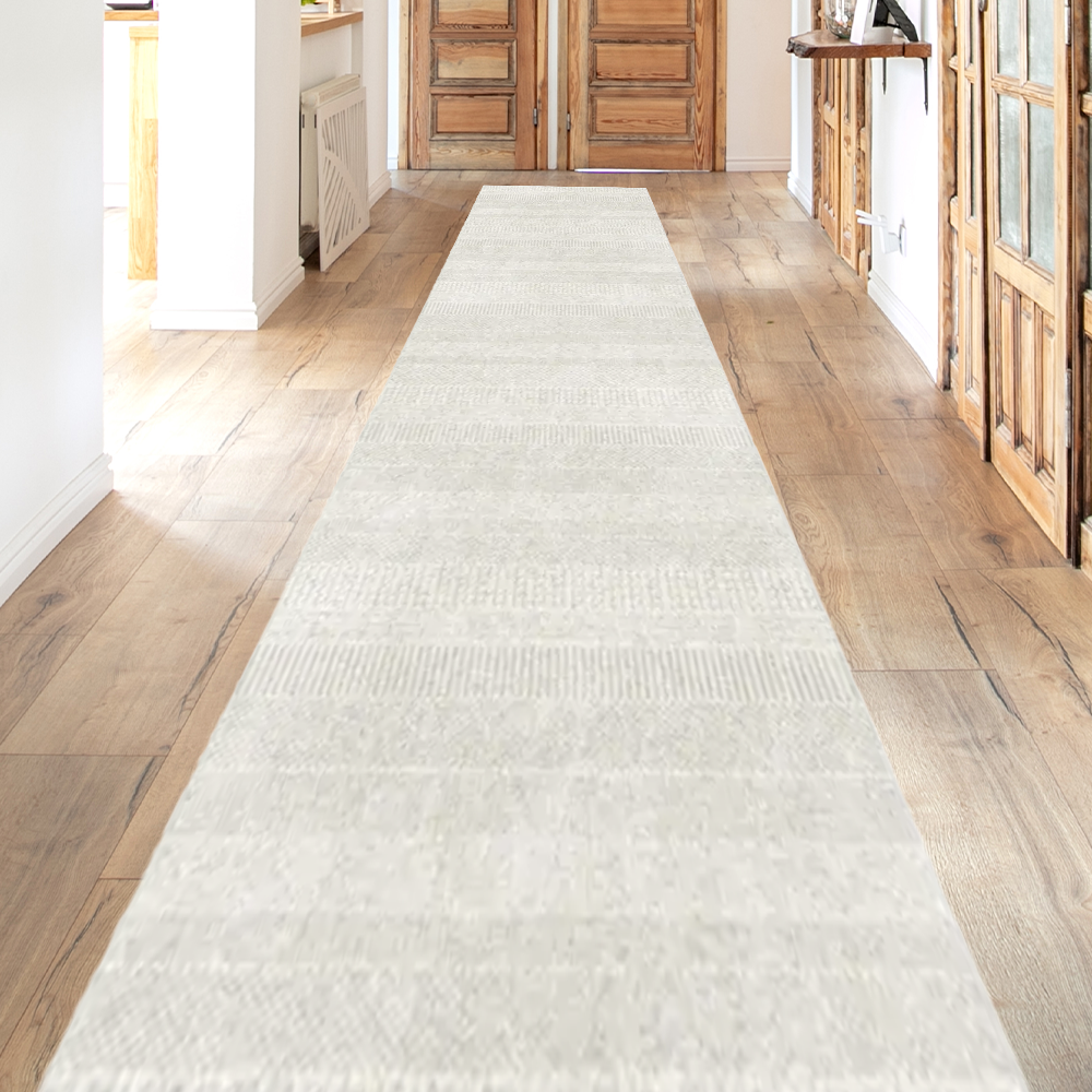 47% off on Cream Linear Design Runner | OneDayOnly