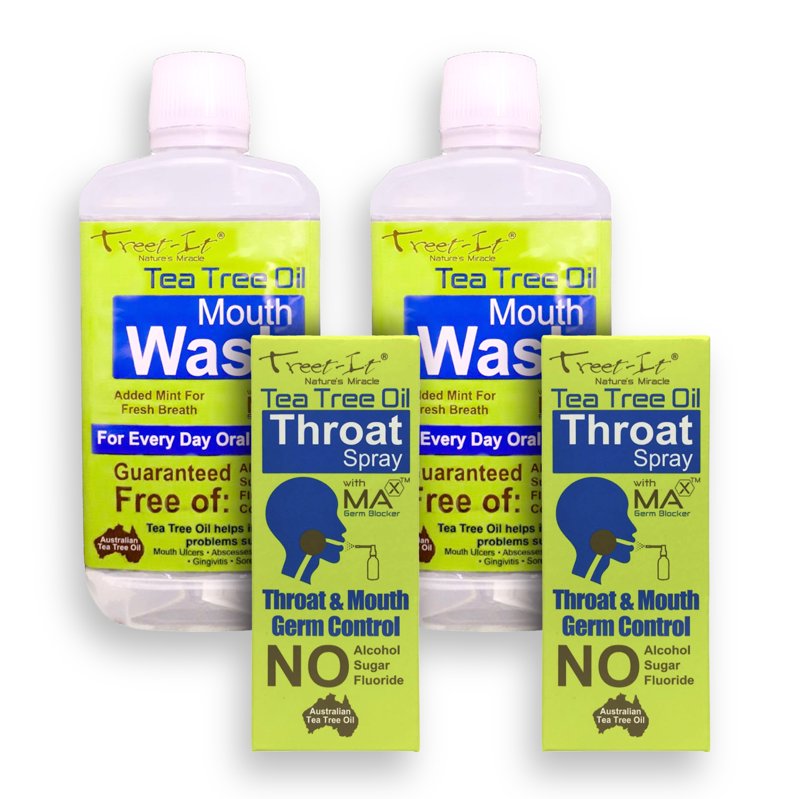 31% off on 4-Piece Tea Tree Oral Care Bundle | OneDayOnly