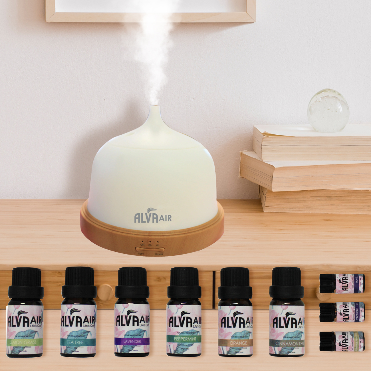 41% off on Alva Diffuser with Essential Oils | OneDayOnly