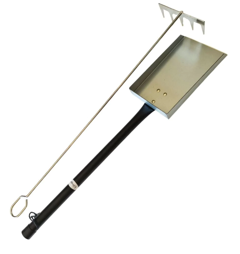 34% off on 2-Piece Coal Scoop and Rake Set | OneDayOnly
