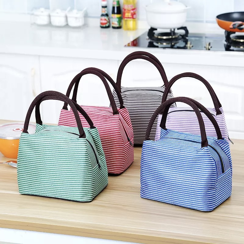 36% off on Brivilas Striped Lunch or Picnic Bag | OneDayOnly