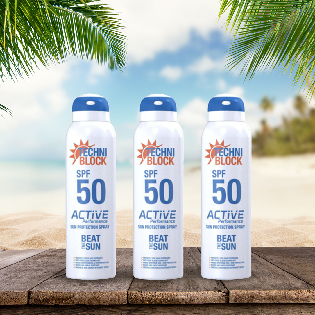 20% off on Techniblock 3x SPF50 Sun Sprays | OneDayOnly