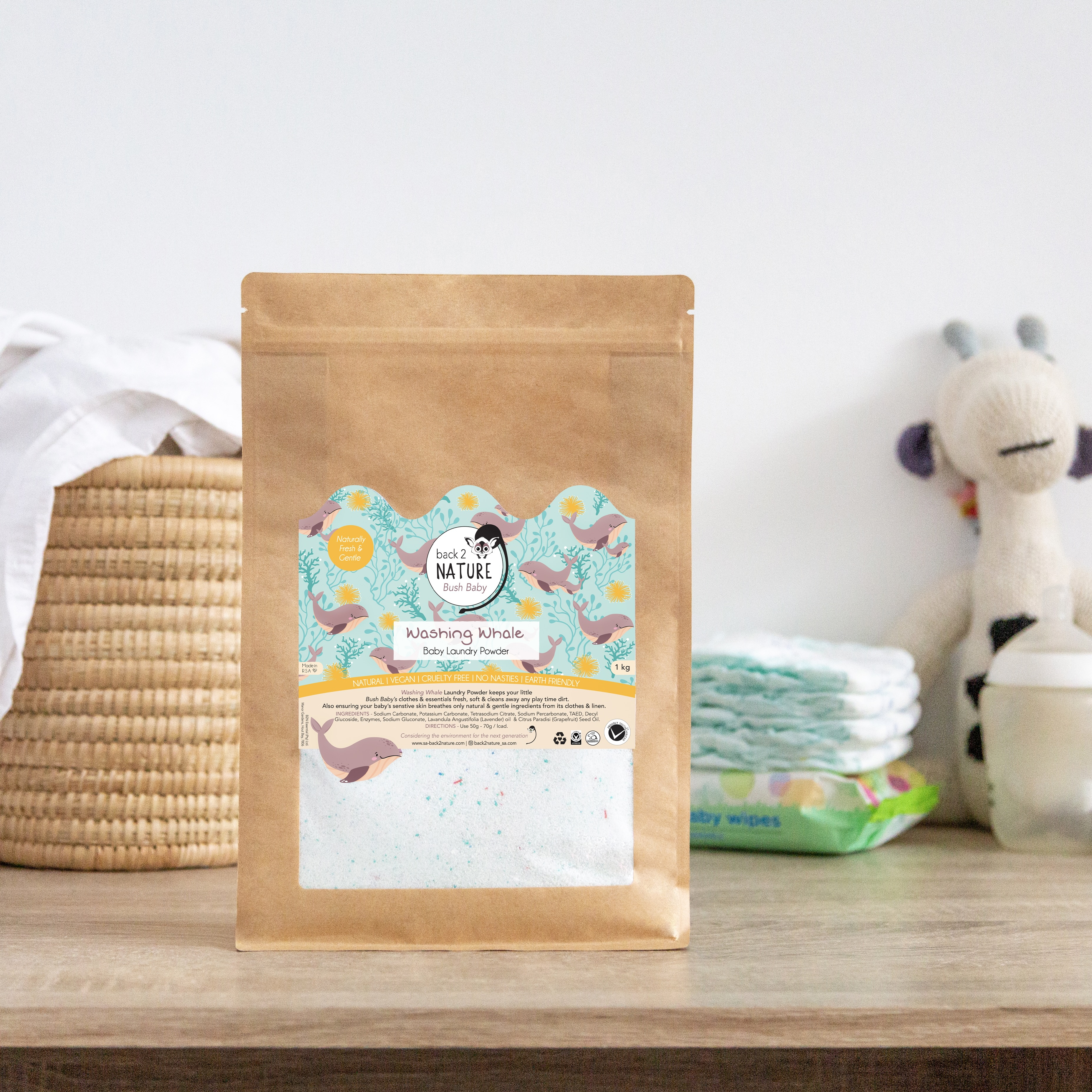36% off on Bush Baby 3x 1kg Baby Laundry Powder | OneDayOnly
