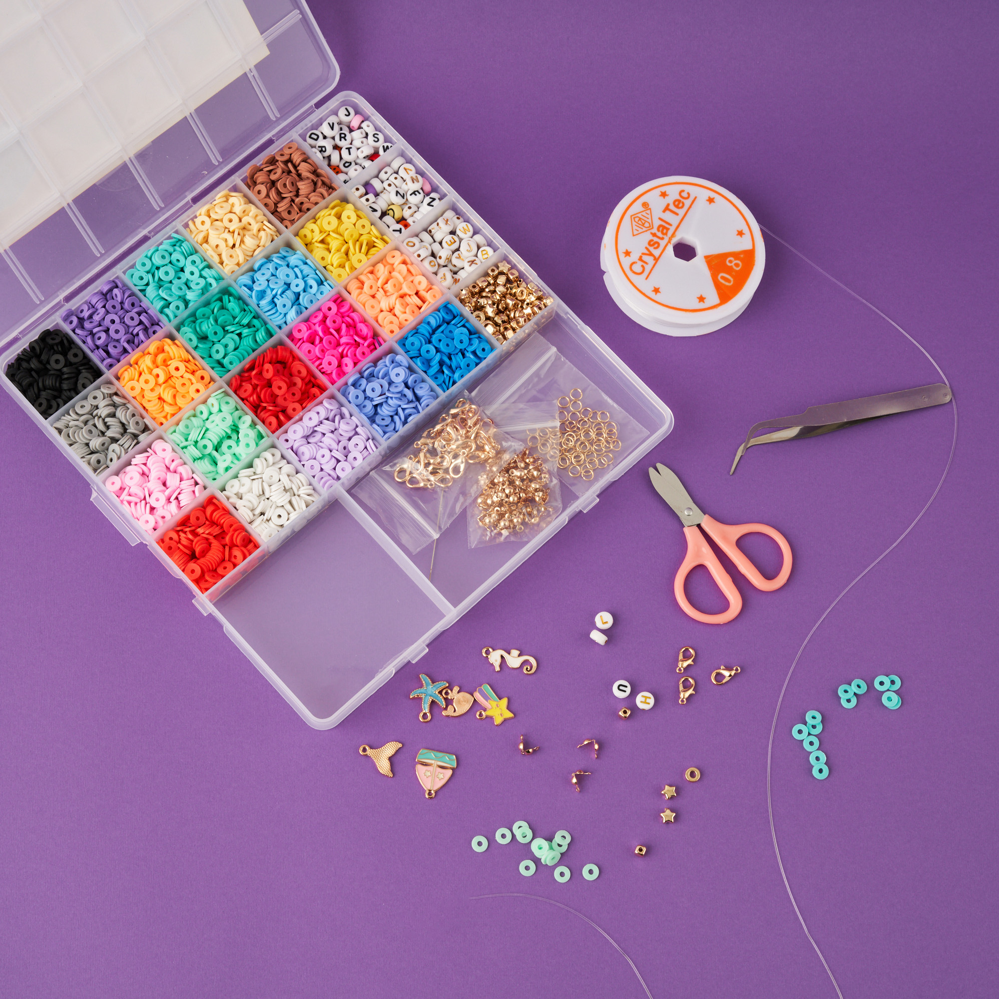 38% off on Aon-Art 4300+ Piece Heishi Beads Set | OneDayOnly