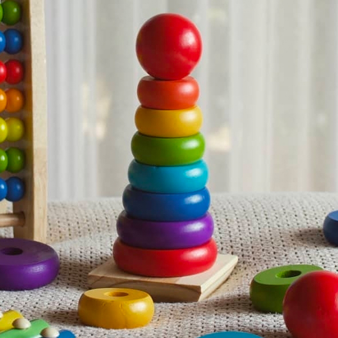 38% off on Rainbow Stacker Tower | OneDayOnly