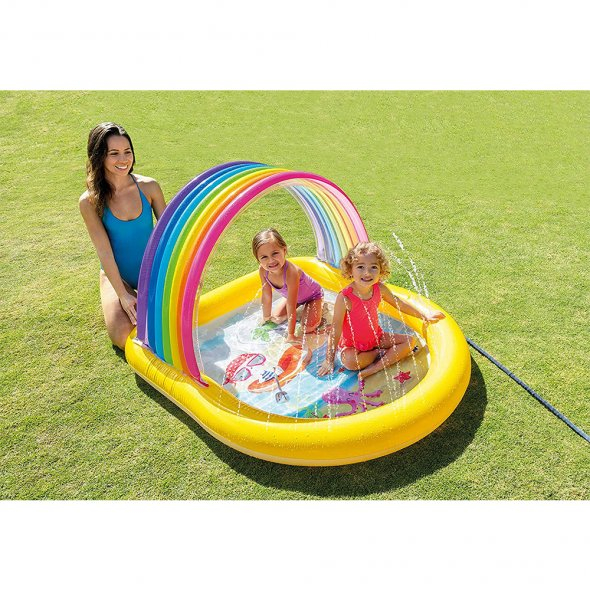 43% off on Intex Rainbow Arch Spray Pool | OneDayOnly