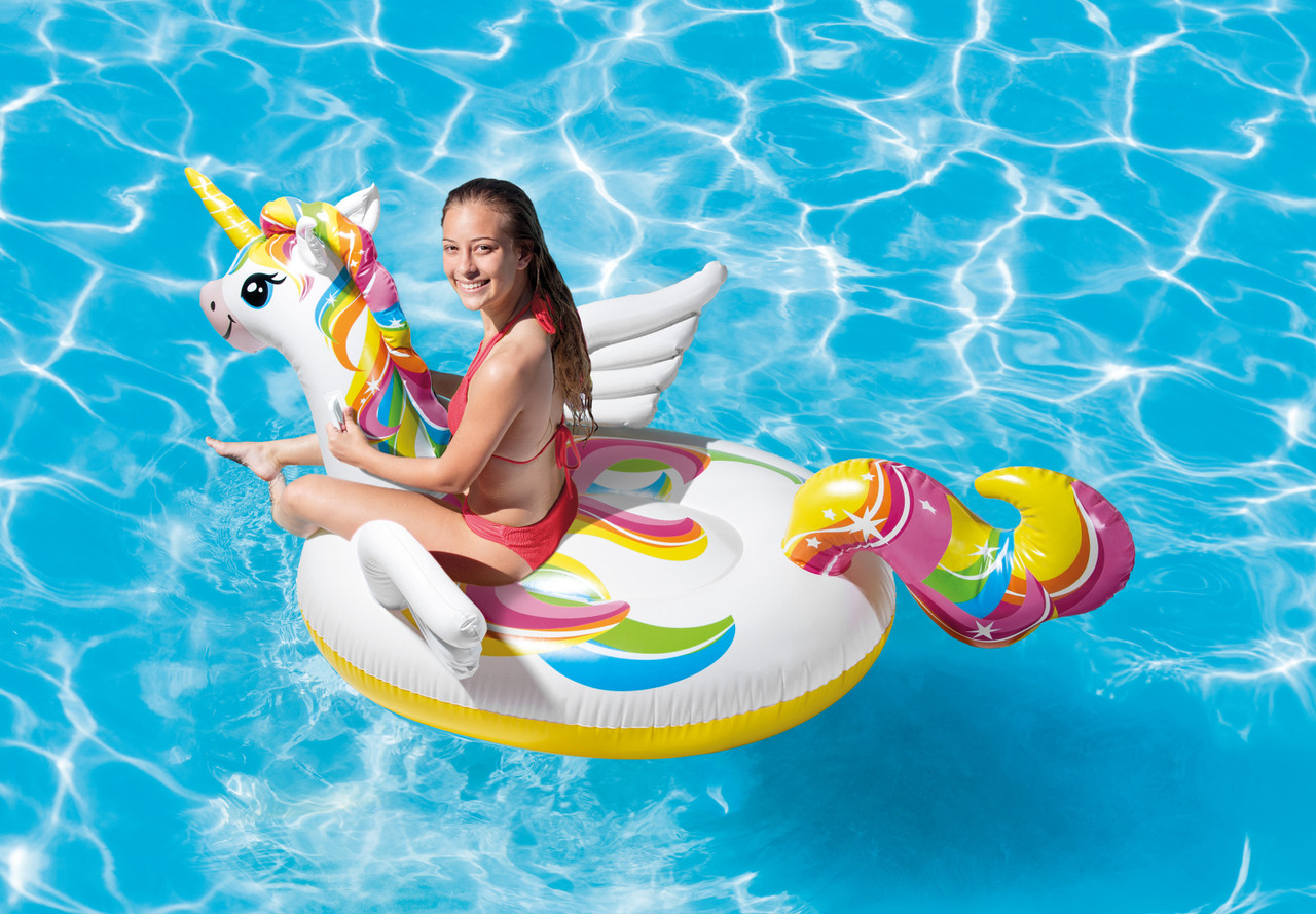 40% off on Inflatable Ride-On Enchanted Unicorn | OneDayOnly
