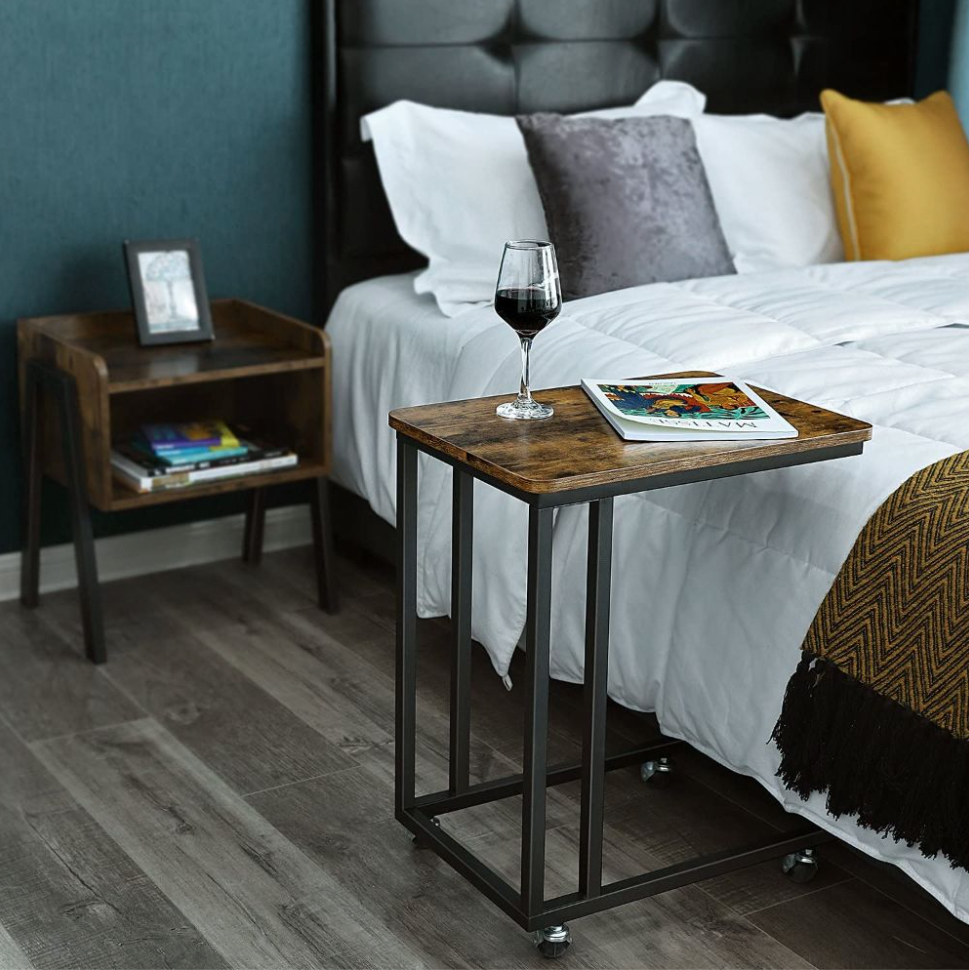42% off on Bragg Brown Rustic Side Table | OneDayOnly