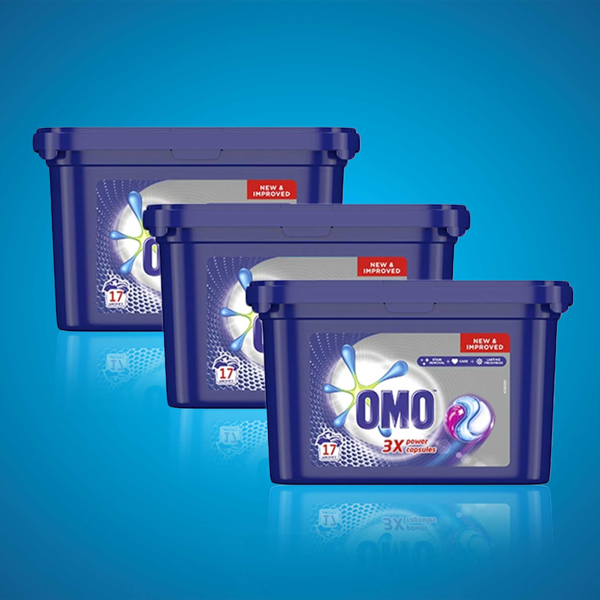20% off on OMO 3x Power 3-in-1 Laundry Capsules | OneDayOnly