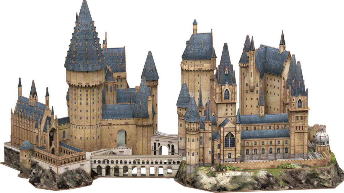 33% off on 3D Harry Potter Hogwarts Castle Large Puzzle | OneDayOnly