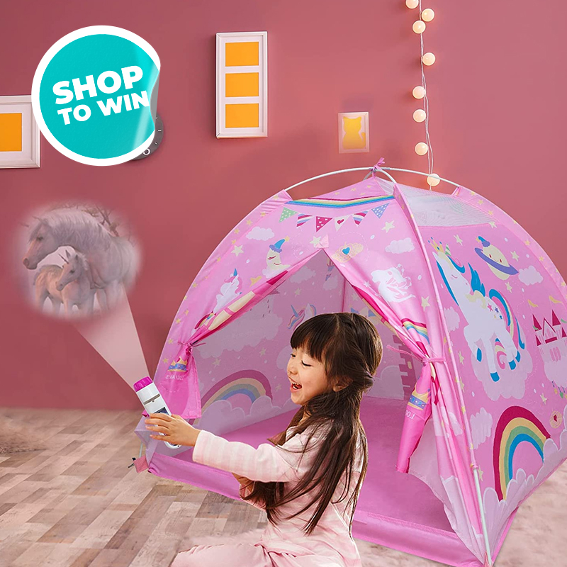 25% off on Kids Dome Tent and Projector Torch | OneDayOnly