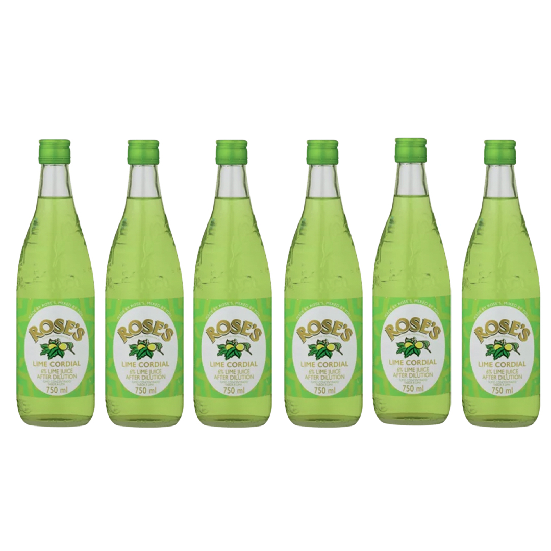 25% off on Rose's 6x 750ml Lime Cordial | OneDayOnly