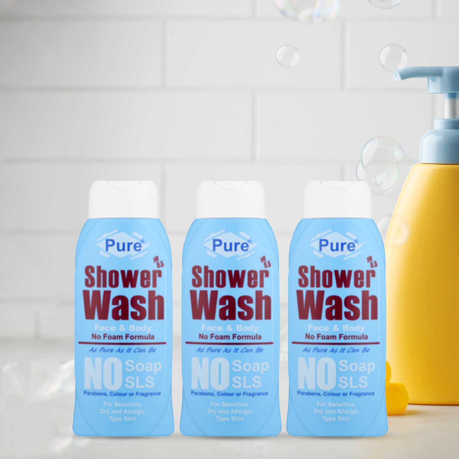 24% off on Pure 3x 400ml Shower Wash | OneDayOnly