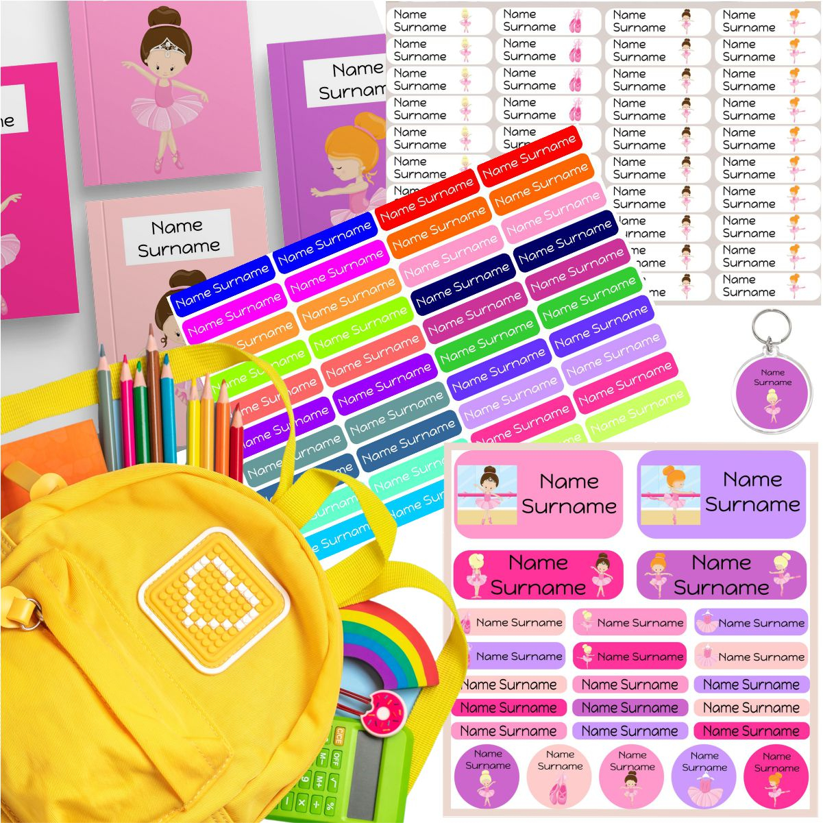 24% off on Personalised Kids Label Bundle | OneDayOnly