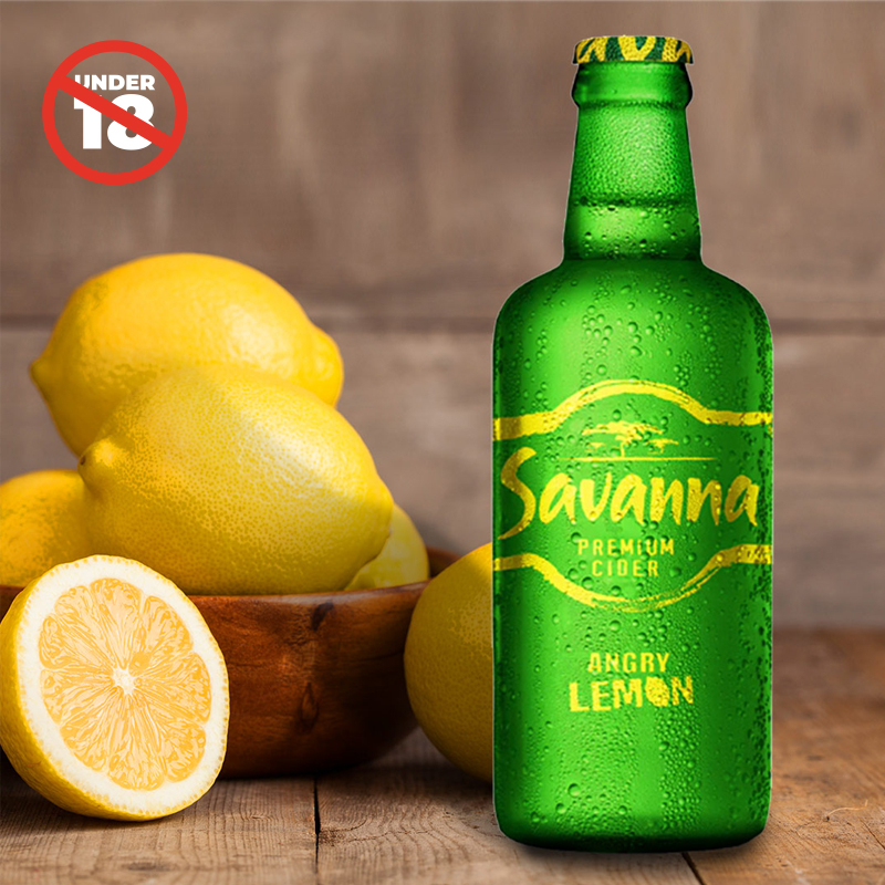 16% off on Savanna 24x 330ml Angry Lemon Ciders | OneDayOnly