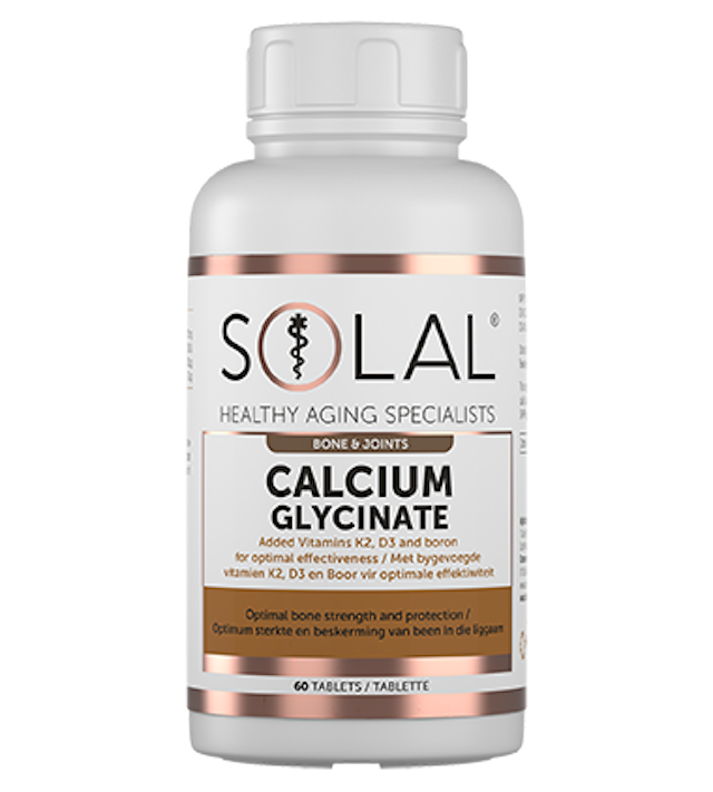 Solal Calcium Glycinate Tablets (60's) | OneDayOnly