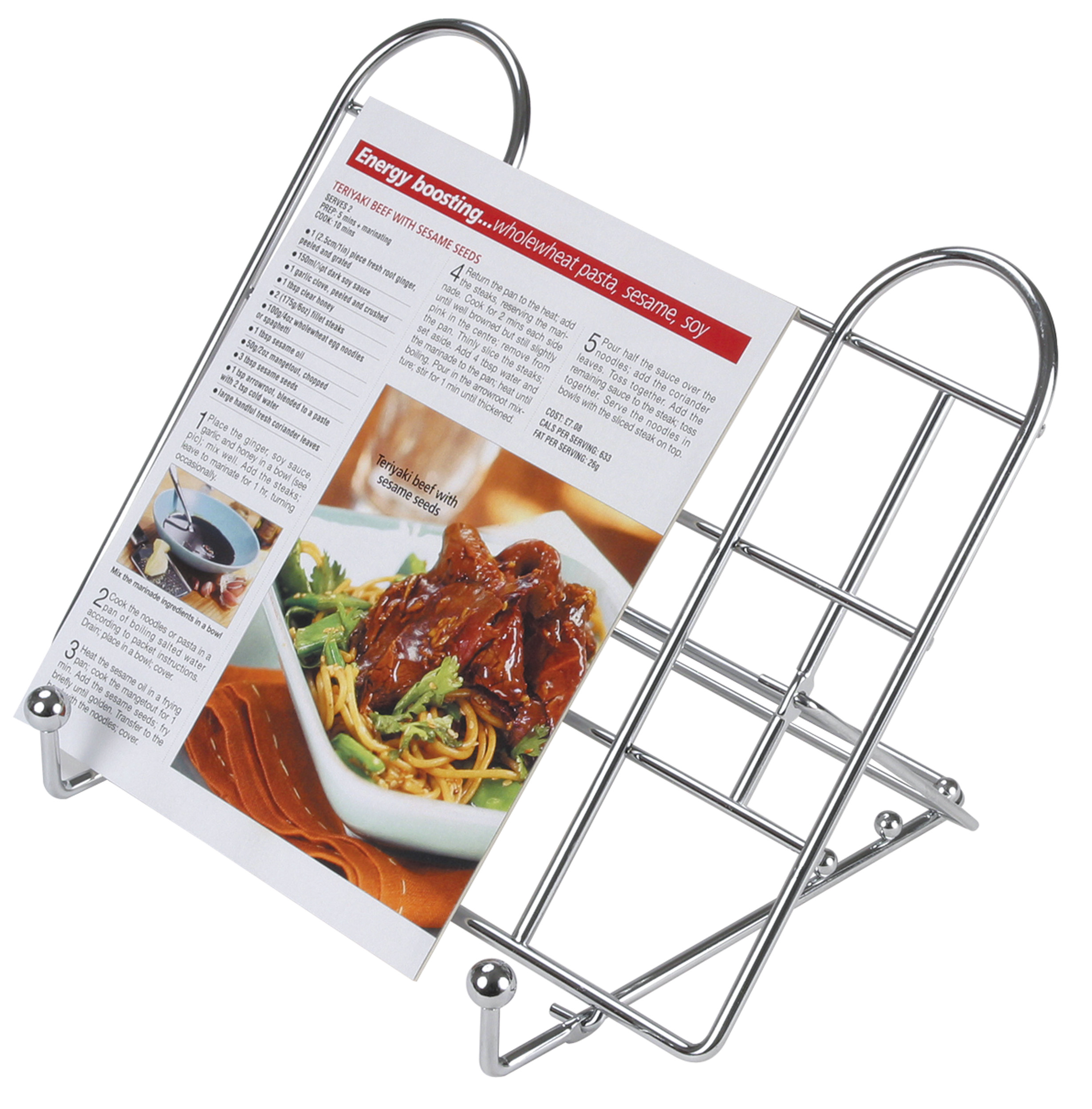 20% off on Adjustable Folding Recipe Book Holder | OneDayOnly
