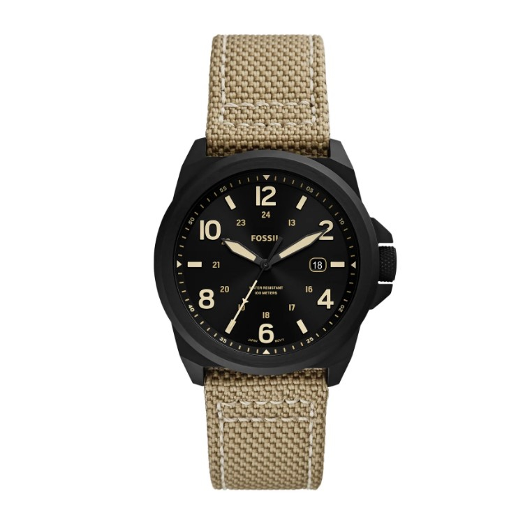 54% off on Fossil Men's Military-Inspired Watch | OneDayOnly