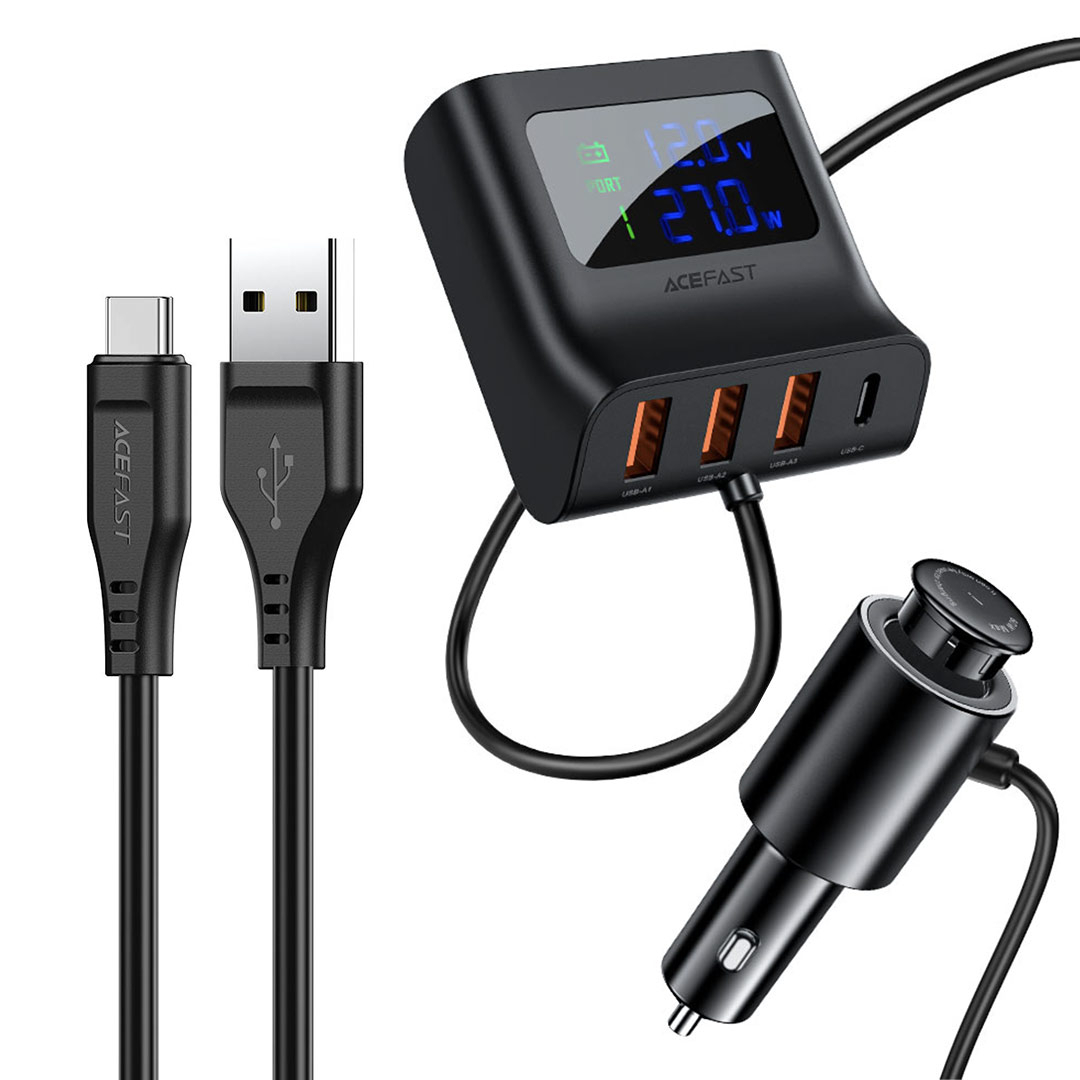 38% off on 90W Car Charger & Cables Bundle | OneDayOnly