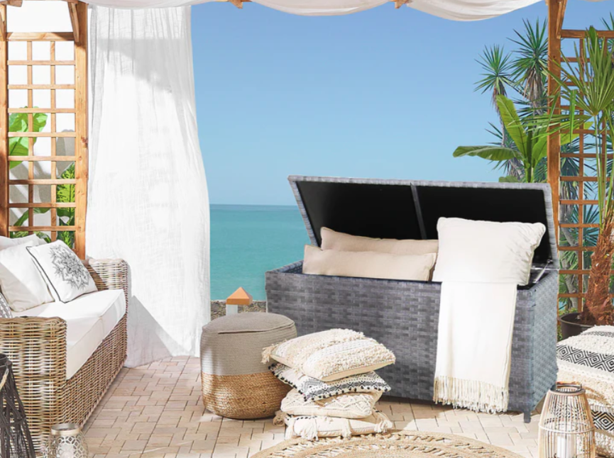 R500 off on Flourish Rattan Storage Chest | OneDayOnly