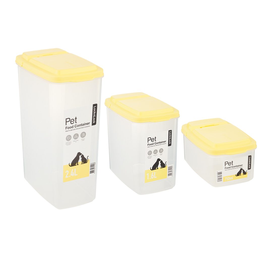 38% off on 3-Piece Pet Dry Food Containers | OneDayOnly