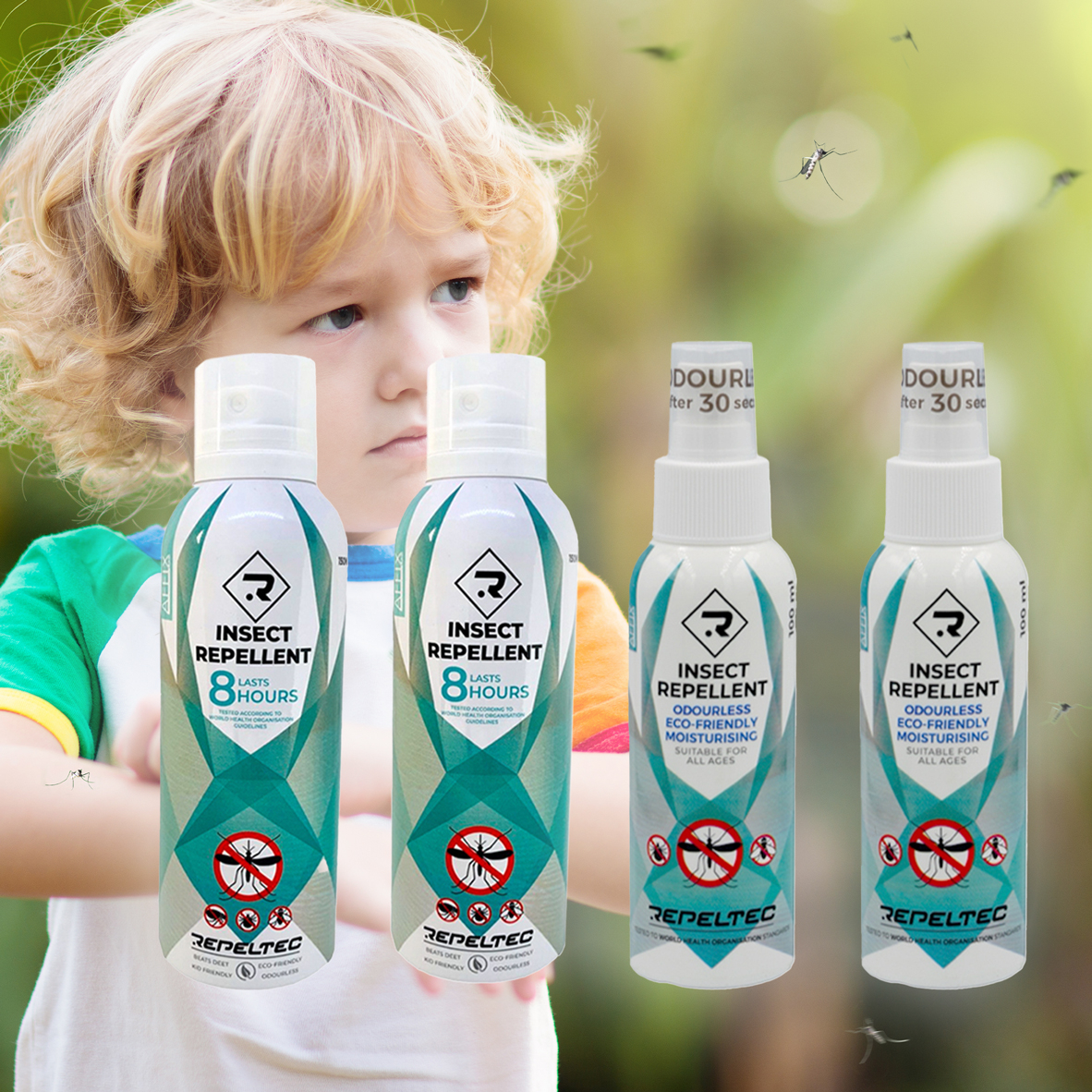 31% off on 4x Insect Repellent Spray & Aeresol | OneDayOnly