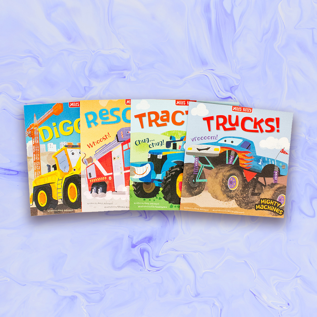 41% off on Mighty Machines Collection (4 Books) | OneDayOnly